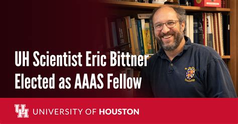 Uh Scientist Eric Bittner Elected As Aaas Fellow University Of Houston