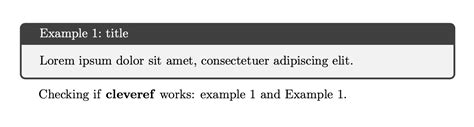 Cleveref Tcolorbox Newtcbtheorem Referencing TeX LaTeX Stack Exchange