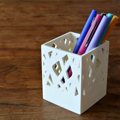 3d Printable Pen Stand By Tosh Sayama