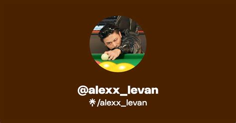 Alexx Levan Instagram Tiktok Twitch Linktree