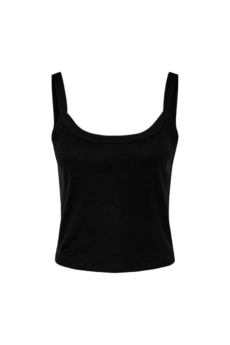 Bellacanvas Womens Micro Rib Spaghetti Strap Tank Mccrearys Tees