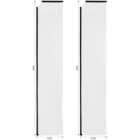 Legend 4m Sublimated Telescopic Flying Banner Skin Set Of 2 Excludes