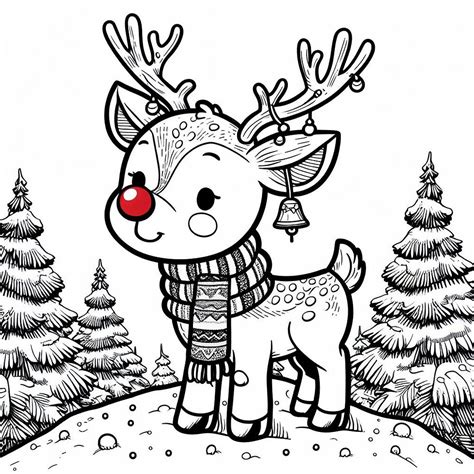 Коледни картинки за Оцветяване за Големи и за Малки