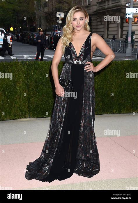 Chloe Grace Moretz Attending The Costume Institute Benefit At The Met