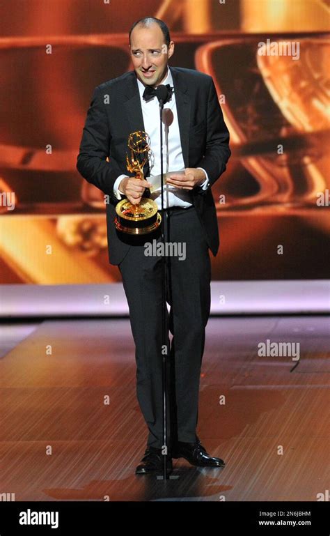 Tony Hale Accepts The Award For Outstanding Supporting Actor In A