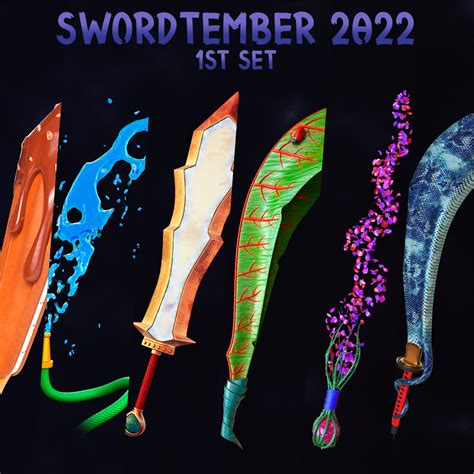 Artstation Swordtember 2022 1st Set