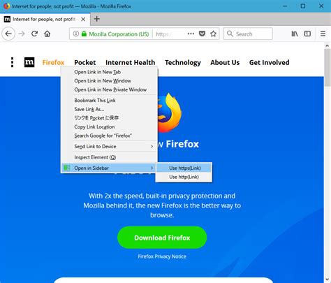 Open In Sidebar V44 Best Extensions For Firefox