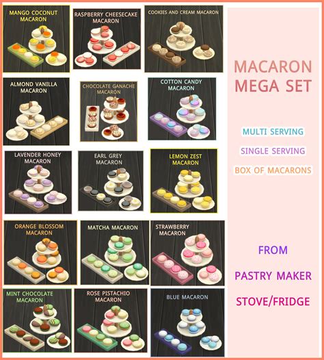 Mega Macaron Set Icemunmun
