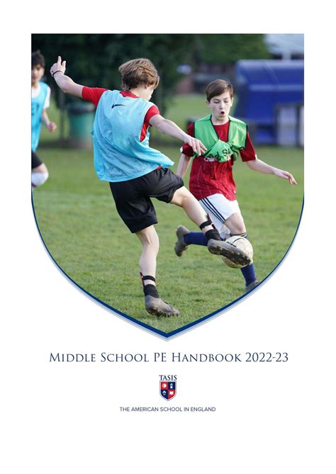 Middle School Pe Handbook 2022 23 By Tasis England Issuu