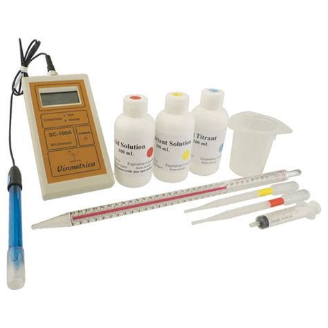 Vinmetrica Sc 100a So2 Analyzer Kit Everyelements