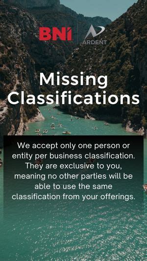 Missing Classifications Creative Design Ink Website Developer