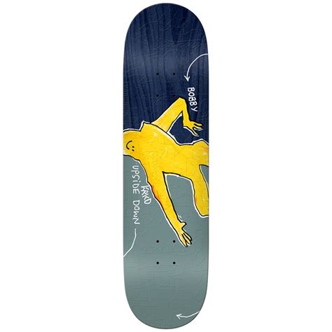 Krooked Worrest Upside Down 825 Skateboard Deck Evo