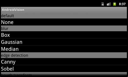 AndroidVision Learn Image Processing On Your Mobile CodeProject