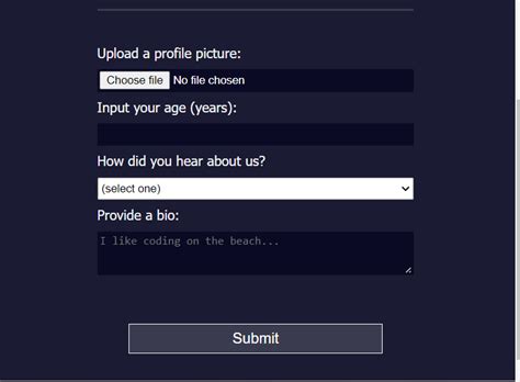 Learn HTML Forms By Building A Registration Form Jin