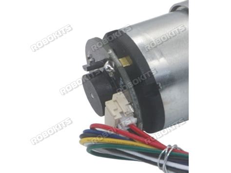 Rhino Gb37 12v 110rpm 65kgcm Dc Geared Encoder Servo Motor Rhino Gb37