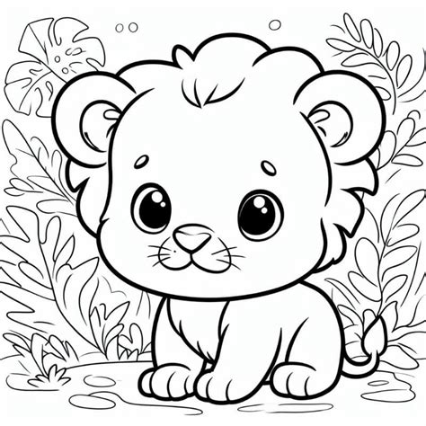 דף צביעה של גור אריה אונליין דפי צביעה אונליין יויו