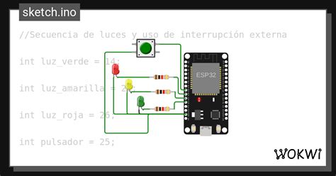 P6 P1 Wokwi ESP32 STM32 Arduino Simulator