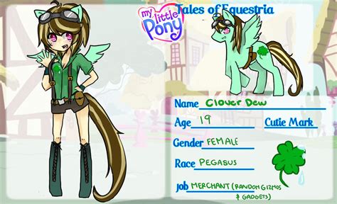 Mlptoe Clover Dew By Xxultimateotakuxx On Deviantart