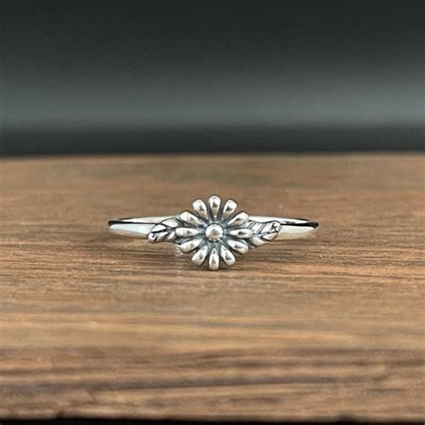Silver Daisy Jewelry Etsy
