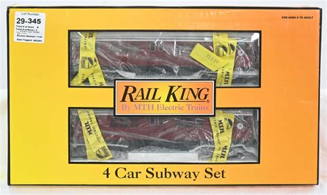 Sold At Auction Mth 2198 1 Mta R21 Four Car Subway Set Wproto 20 Ob