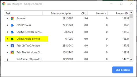 Chrome Browser To Run Audio As A Separate Process