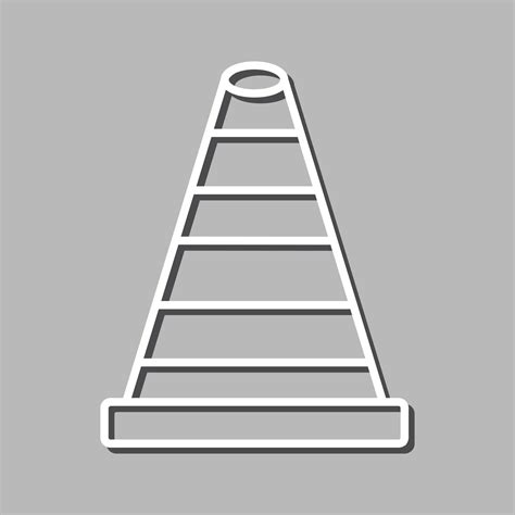 Cone Vector Icon 20235072 Vector Art At Vecteezy