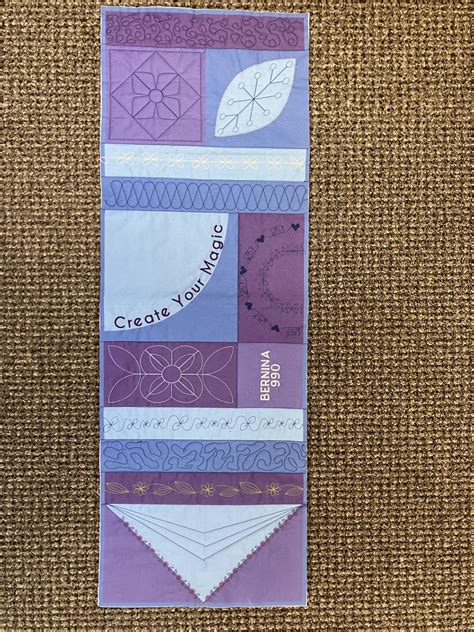 Bernina 990 Sampler Class