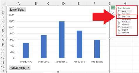 How To Add A Title To A Pivot Chart In Microsoft Excel SpreadCheaters