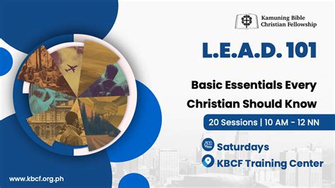 Lead 101 Training Series Kamuning Bible Christian Fellowship