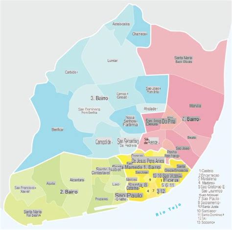 ️mapas Y Planos Detallados De Lisboa