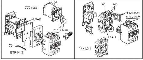 Schneider Electric Lc1d40 Tesys Deca Iec Contactor Instruction Manual