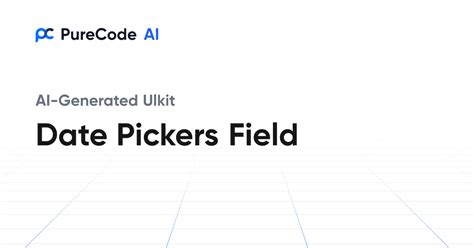 build great ulkit date pickers field components faster using ai tools