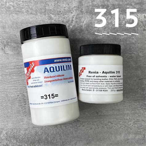 Renia Aquilim Leather Glue Renia Aquilim 315 Leather Glue Odorless