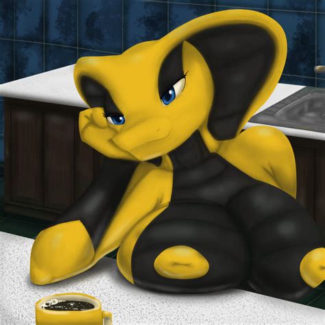 Rule 34 Anthro Beverage Breast Squish Breasts Casual Nudity Circe