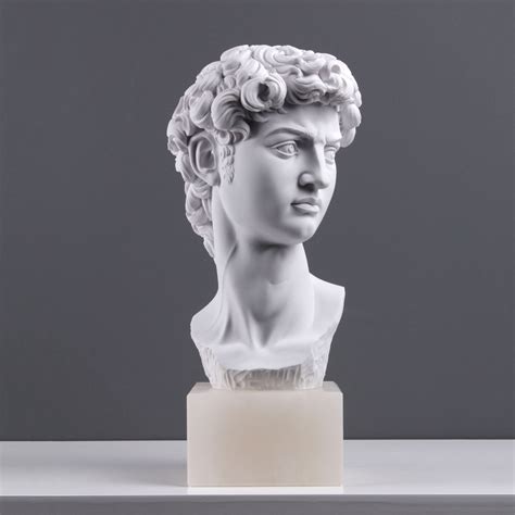 The Statue Of David Face Michelangelo At The Met 34th Street