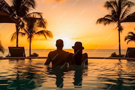 Premium Photo Tropical Vacation In A Luxurious Hotel Romantic Beach