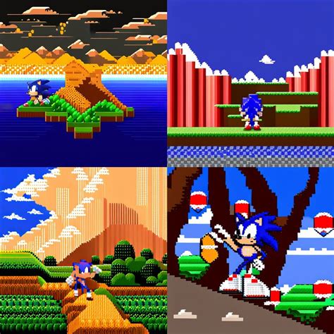 8 Bit Sonic Grid