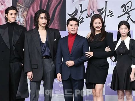 【フォト】イ・ハニ＆イ・ジョンウォンら、mbc新ドラマ「夜に咲く花」制作発表会に出席 Wowkorea（ワウコリア）
