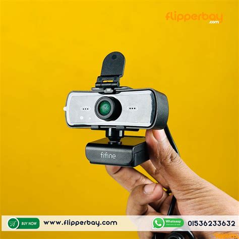 Fifine K420 Webcam 1440P, 2K Web Camera with Privacy Cover & Tripod for ...