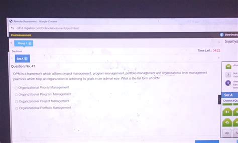 Opm Is A Framework Which Utilizes Project Studyx
