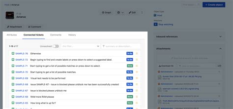 Viewing Objects In The Object View Atlassian Support Atlassian Documentation