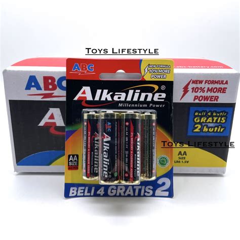 Jual Batu Baterai Abc Alkaline Aa A Aaa A Battery V Shopee Indonesia