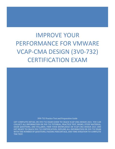 Ppt Improve Your Performance For Vmware Vcap Cma Design 3v0 732
