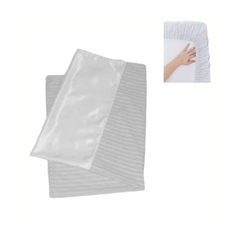 Wendylett 2way Satin Slide Fitted Base Sheet For Bariatric Bed Nordic