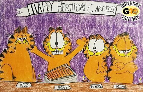 Garfield Garfield Twitter Garfield Fan Art Art