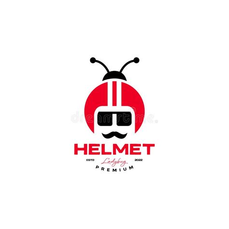 Unique Helmet With Ladybug Logo Design Vector Stock Vector Illustration Of Gymnasium Algebra