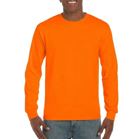 Gildan Mens Ultra Cotton Classic Long Sleeve T Shirt