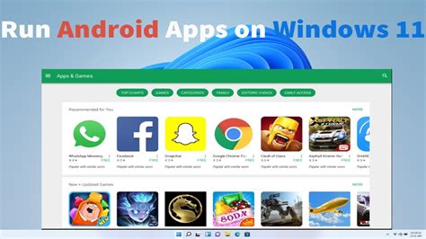 How to Run Android Apps on Windows 11. - iPhone Wired