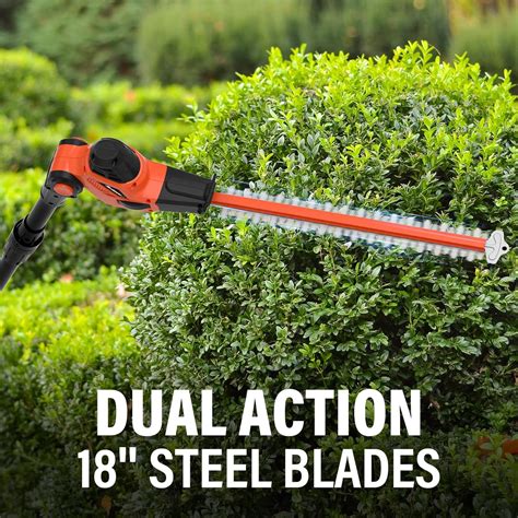 Maxlander Hedge Trimmer 18 Inch Cordless Pole Hedge Australia Ubuy