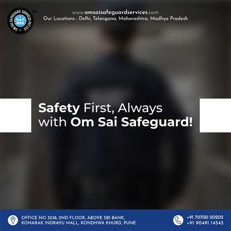 Om Sai Safeguard Services Pvt Ltd On Linkedin Security Securityguard